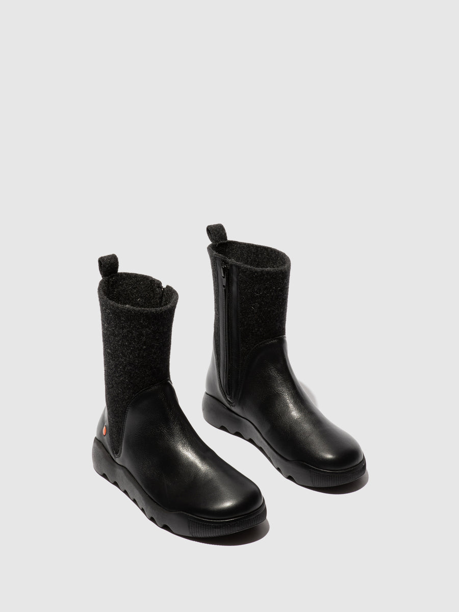 Botas com Fecho em Preto – Foreva