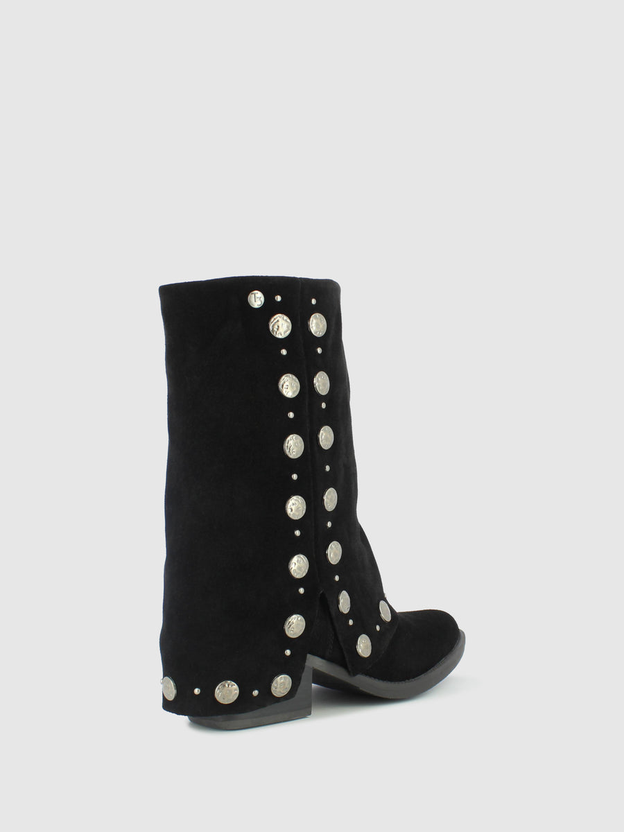 Botas com Fecho em Preto – Foreva