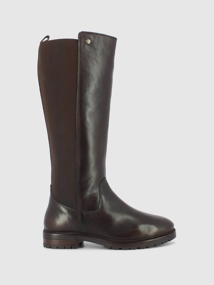 Botas com Fecho em Castanho – Foreva