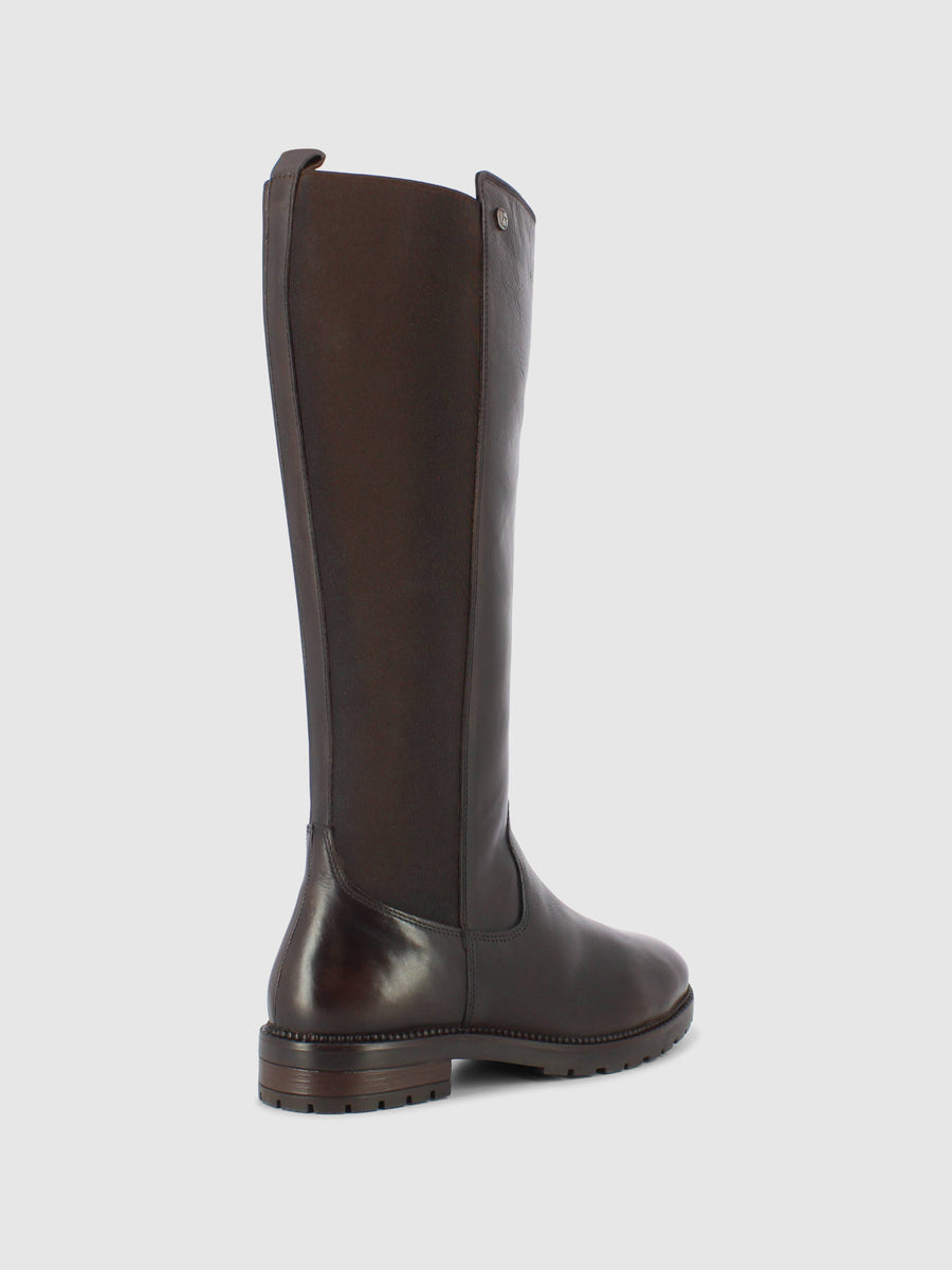 Botas com Fecho em Castanho – Foreva